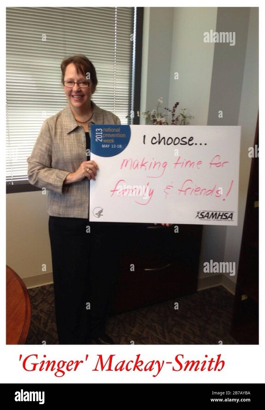 Ginger Mackay-Smith, SAMHSA CSAP-Division of Systems Development ...