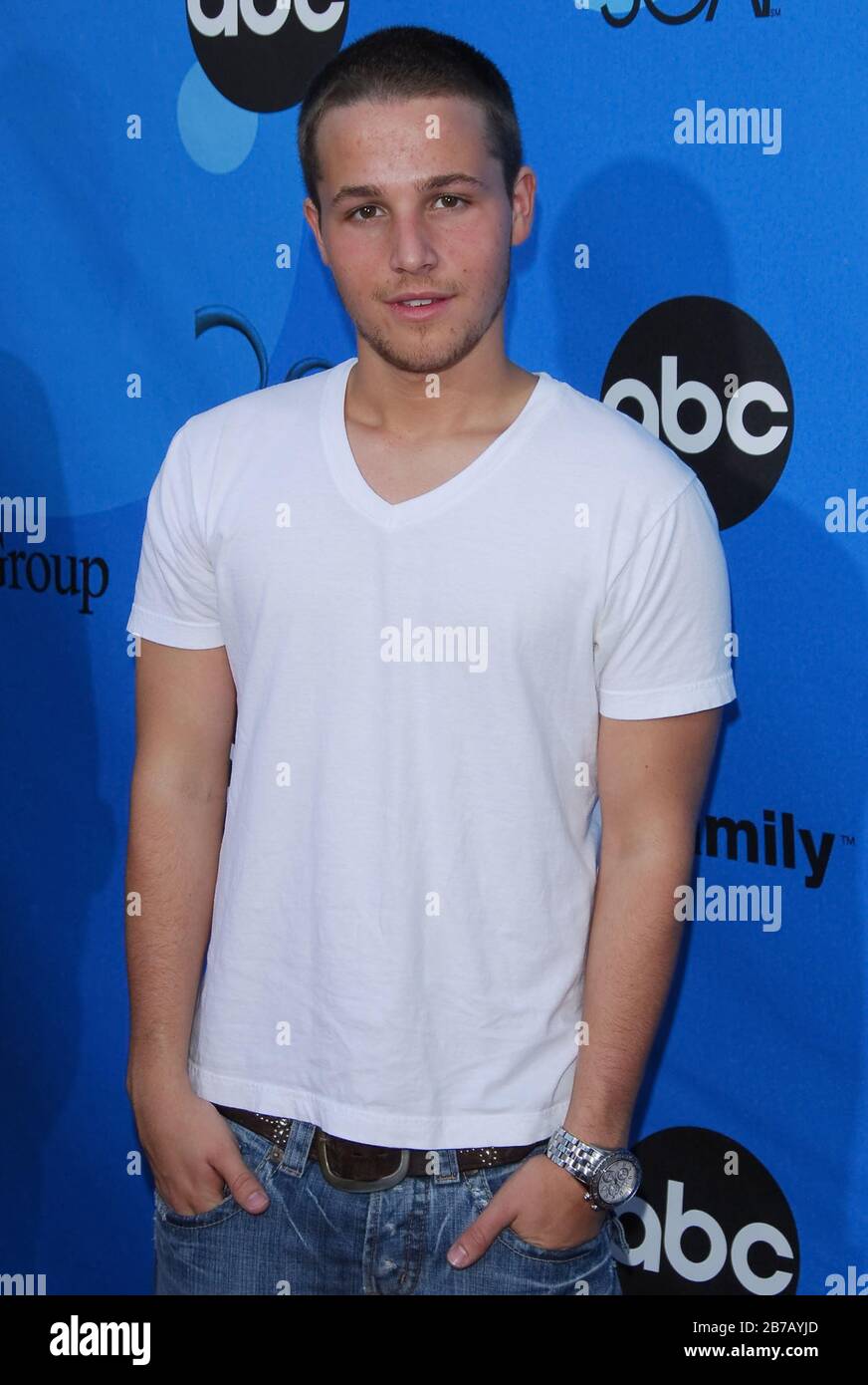Shawn Pyfrom at the Disney ABC Television Group All Star Party held at ...