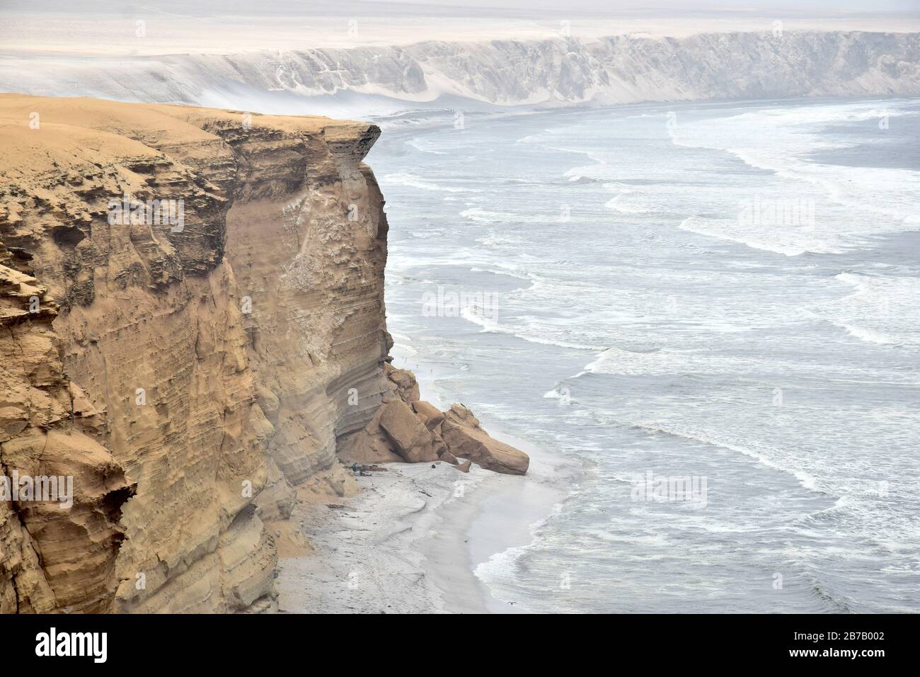 Scenery in Paracas, peru Stock Photo - Alamy