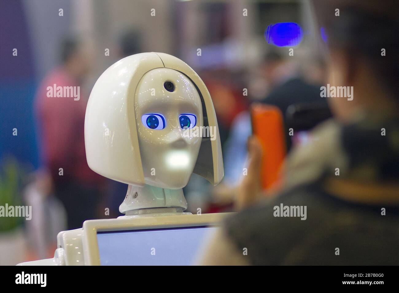 Presentation on artificial intelligence machine hi-res stock ...