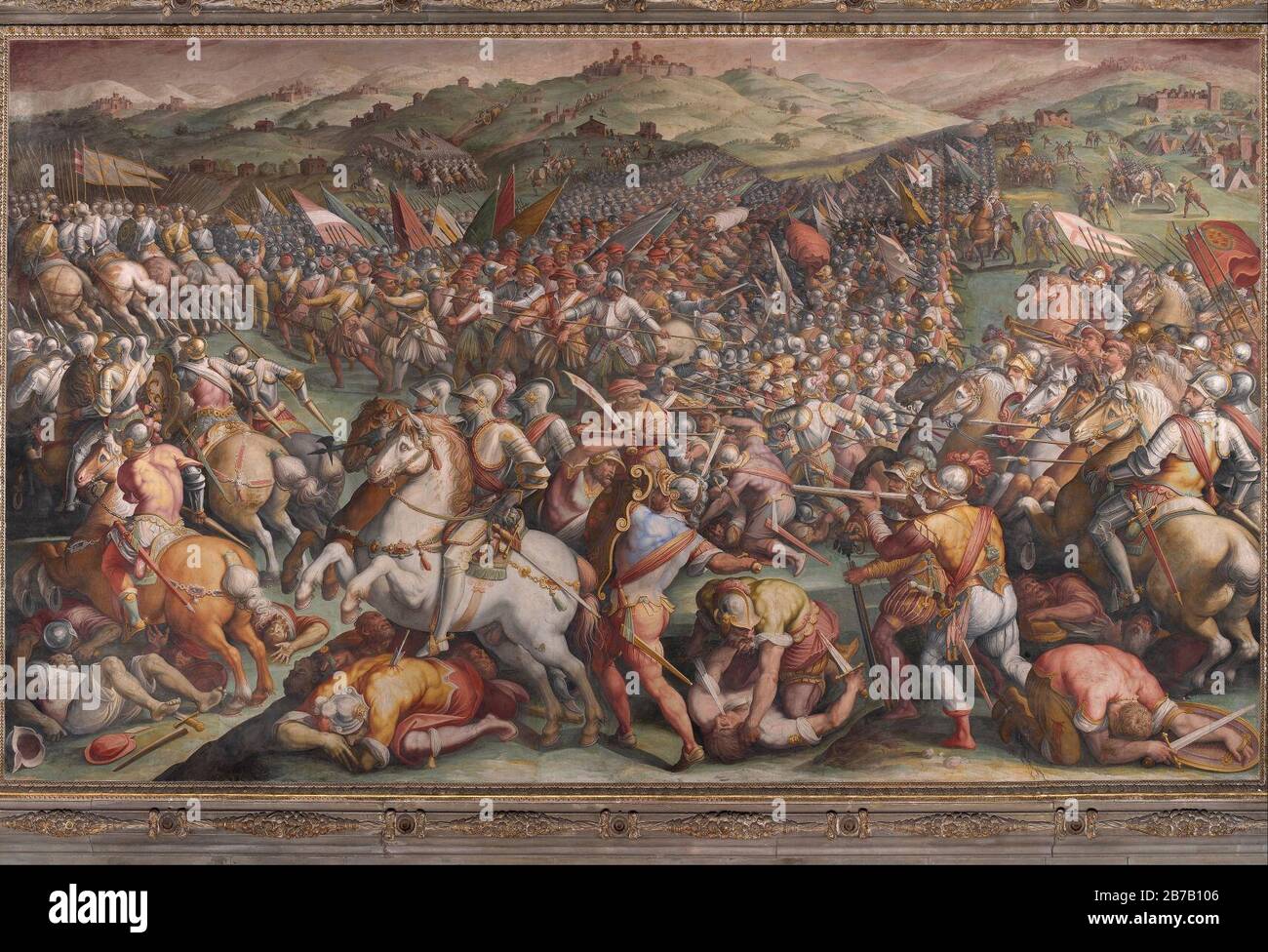 Giorgio vasari battle marciano in hi-res stock photography and images ...