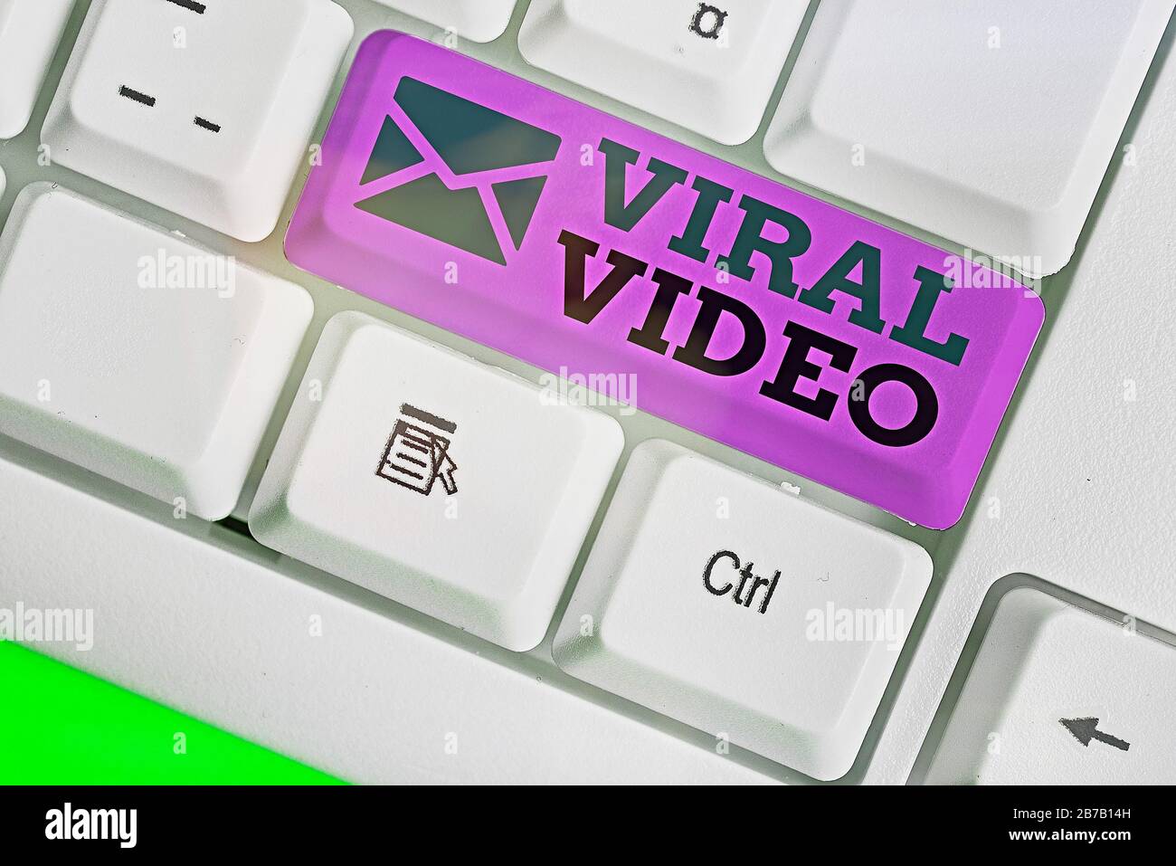 Word writing text Viral Video. Business photo showcasing the video that ...