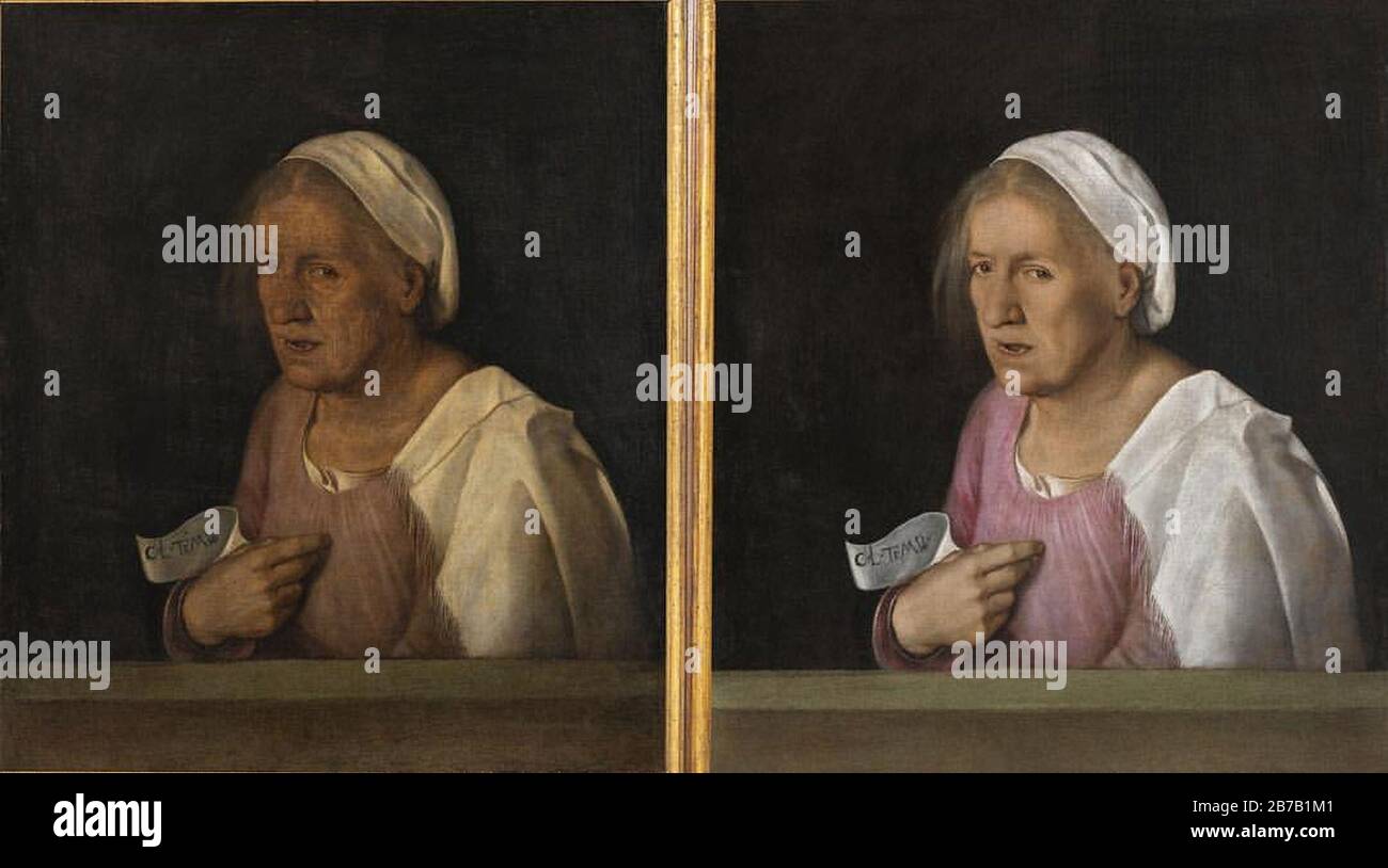 Giorgione old woman hi-res stock photography and images - Alamy