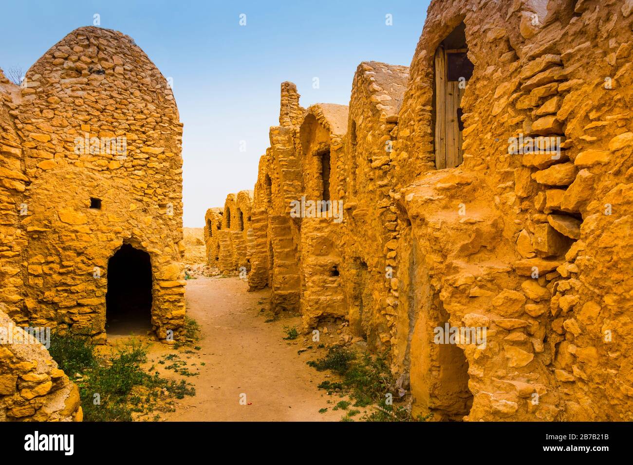 Picturesque buildings in a village Stock Photo - Alamy