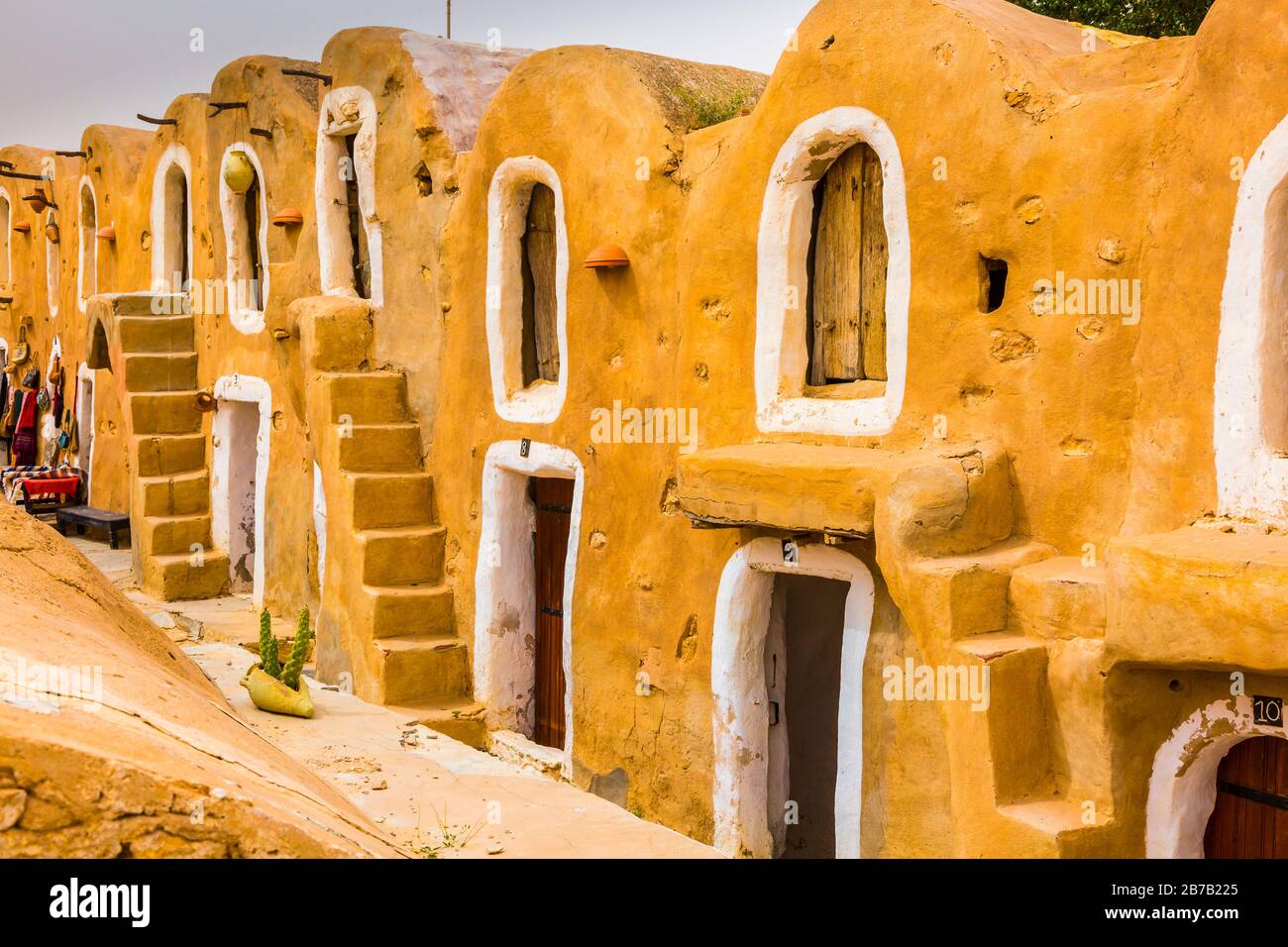 Picturesque buildings in a village Stock Photo - Alamy