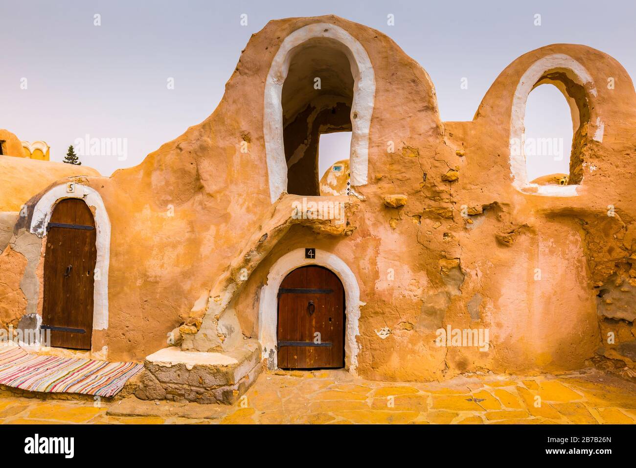 Picturesque buildings in a village Stock Photo - Alamy