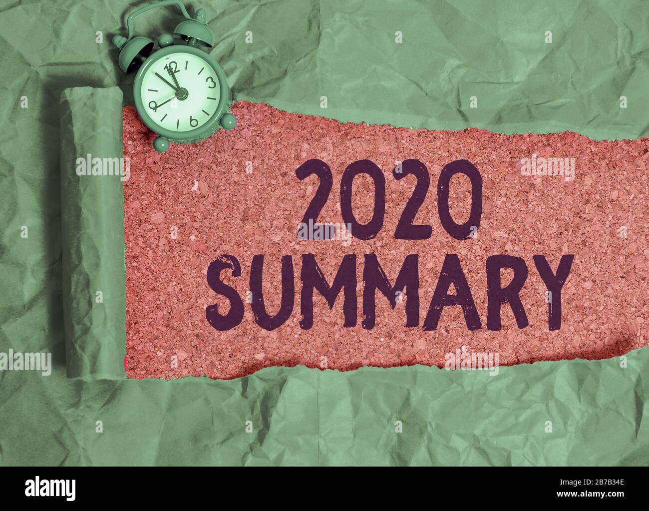 Conceptual hand writing showing 2020 Summary. Concept meaning ...