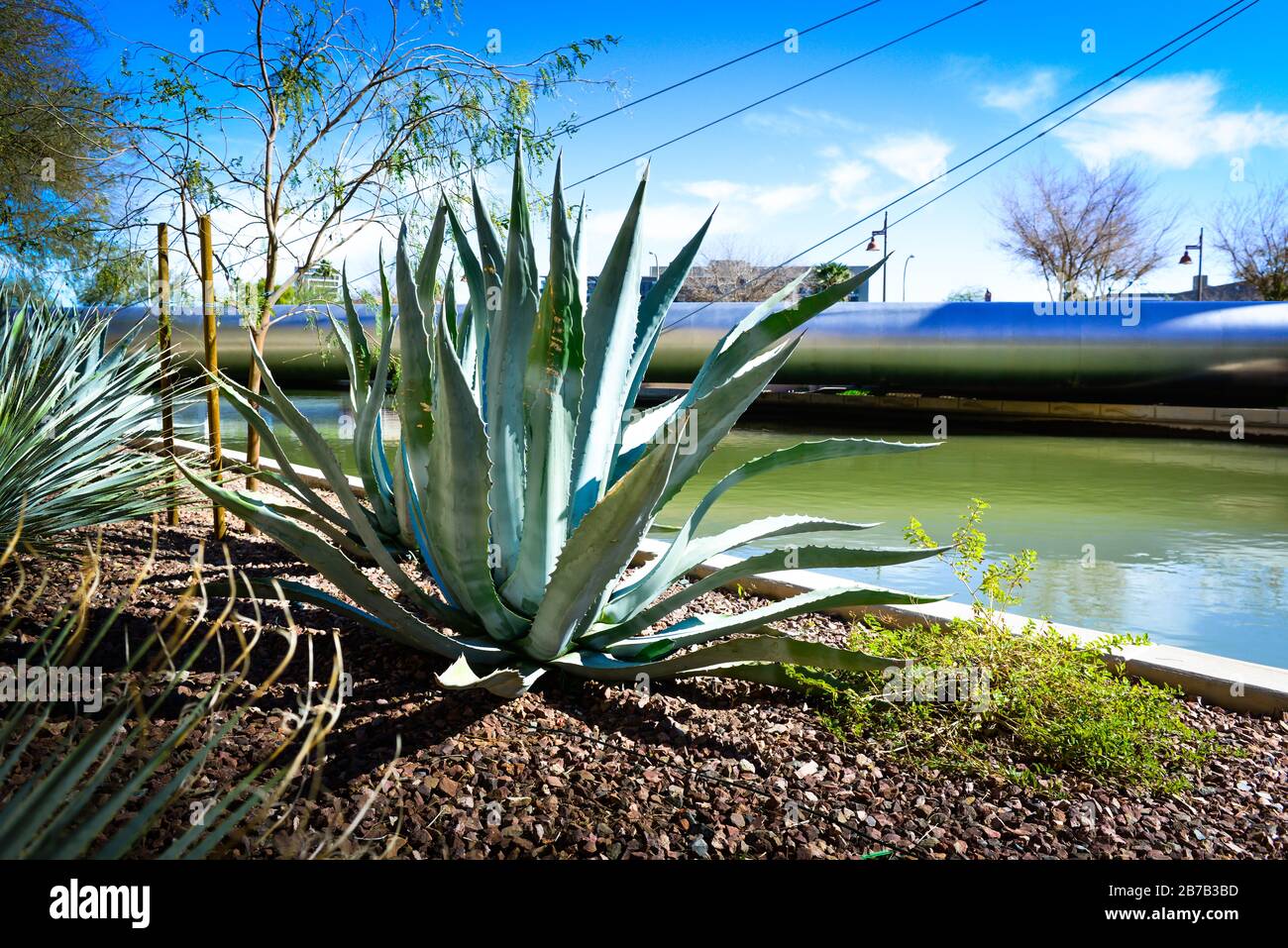 Soleri bridge plaza hi-res stock photography and images - Alamy
