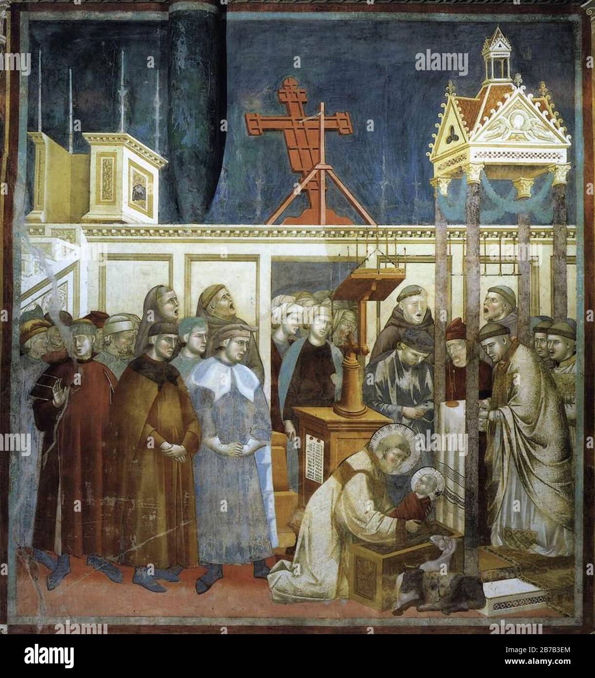 Giotto di Bondone - Legend of St Francis - 13. Institution of the Crib ...