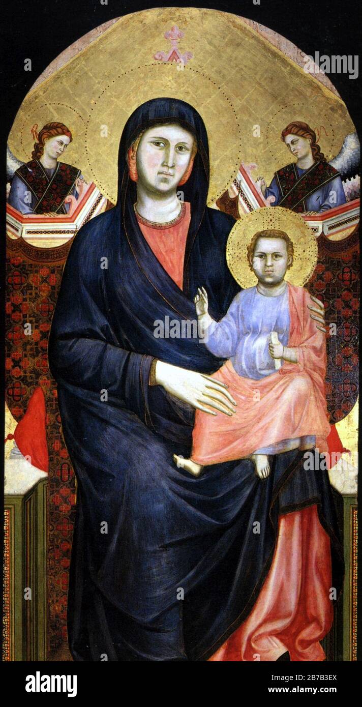Madonna giotto hi-res stock photography and images - Alamy