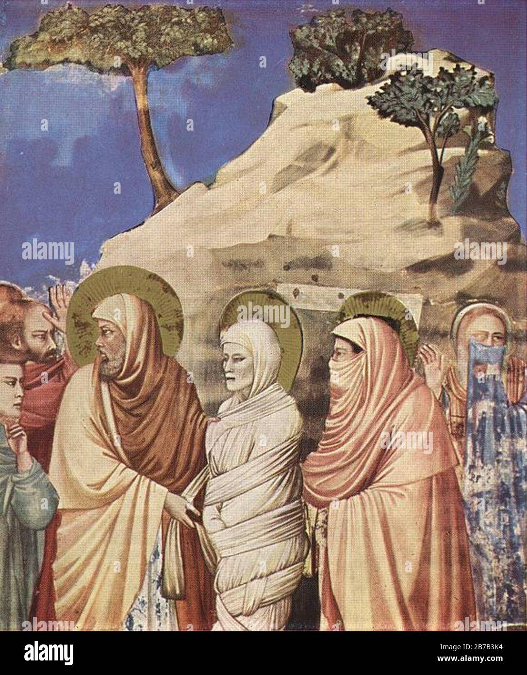 Giotto di Bondone - No. 25 Scenes from the Life of Christ - 9. Raising ...