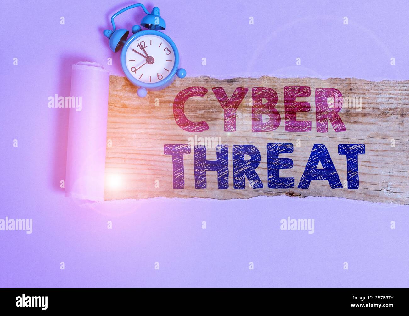 Writing note showing Cyber Threat. Business concept for has a potential ...