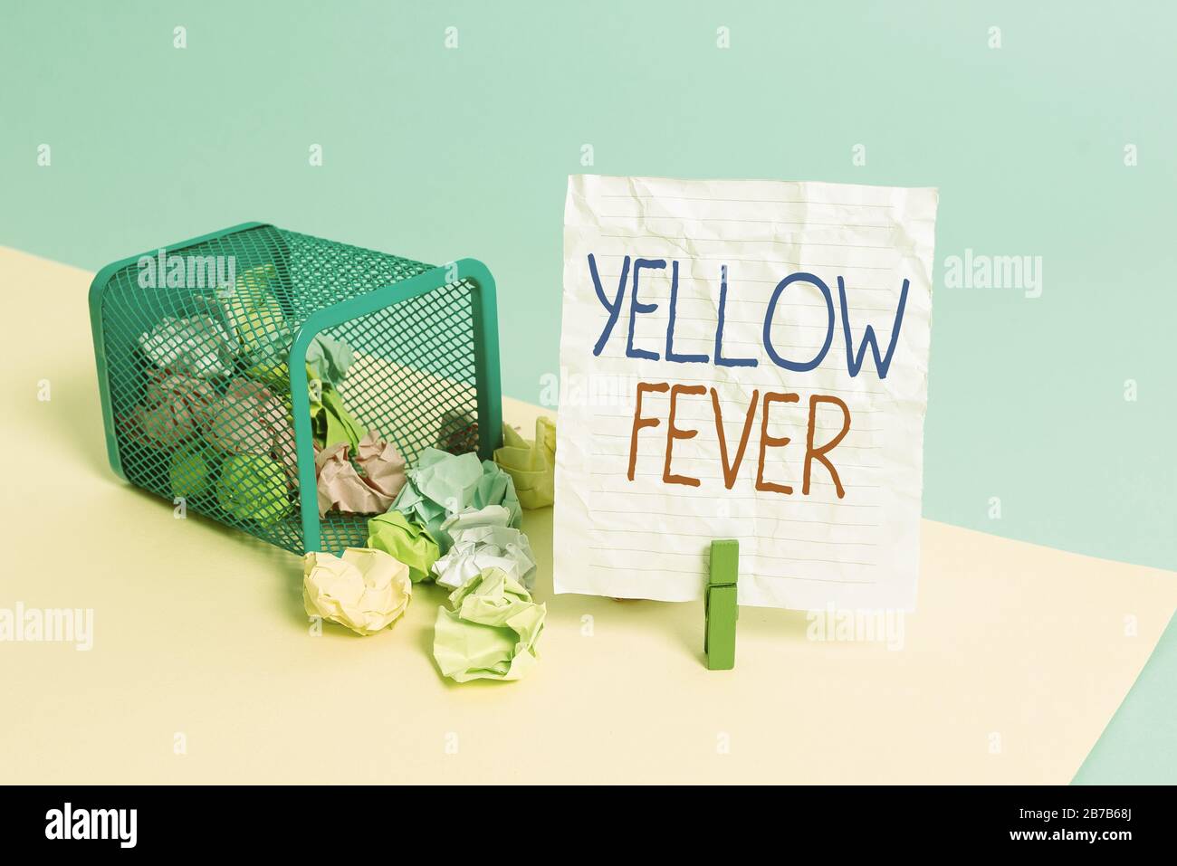 Text sign showing Yellow Fever. Business photo showcasing tropical ...