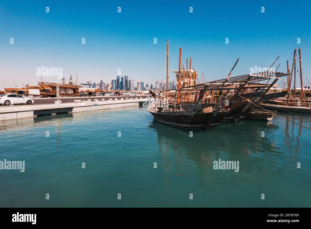 The dhow harbour hi-res stock photography and images - Alamy