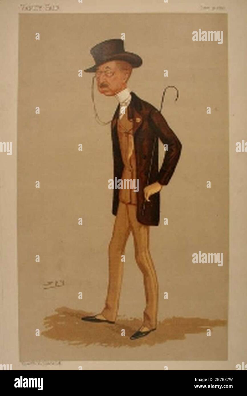 Walter Gilbey Vanity Fair 1888-06-30 Stock Photo - Alamy