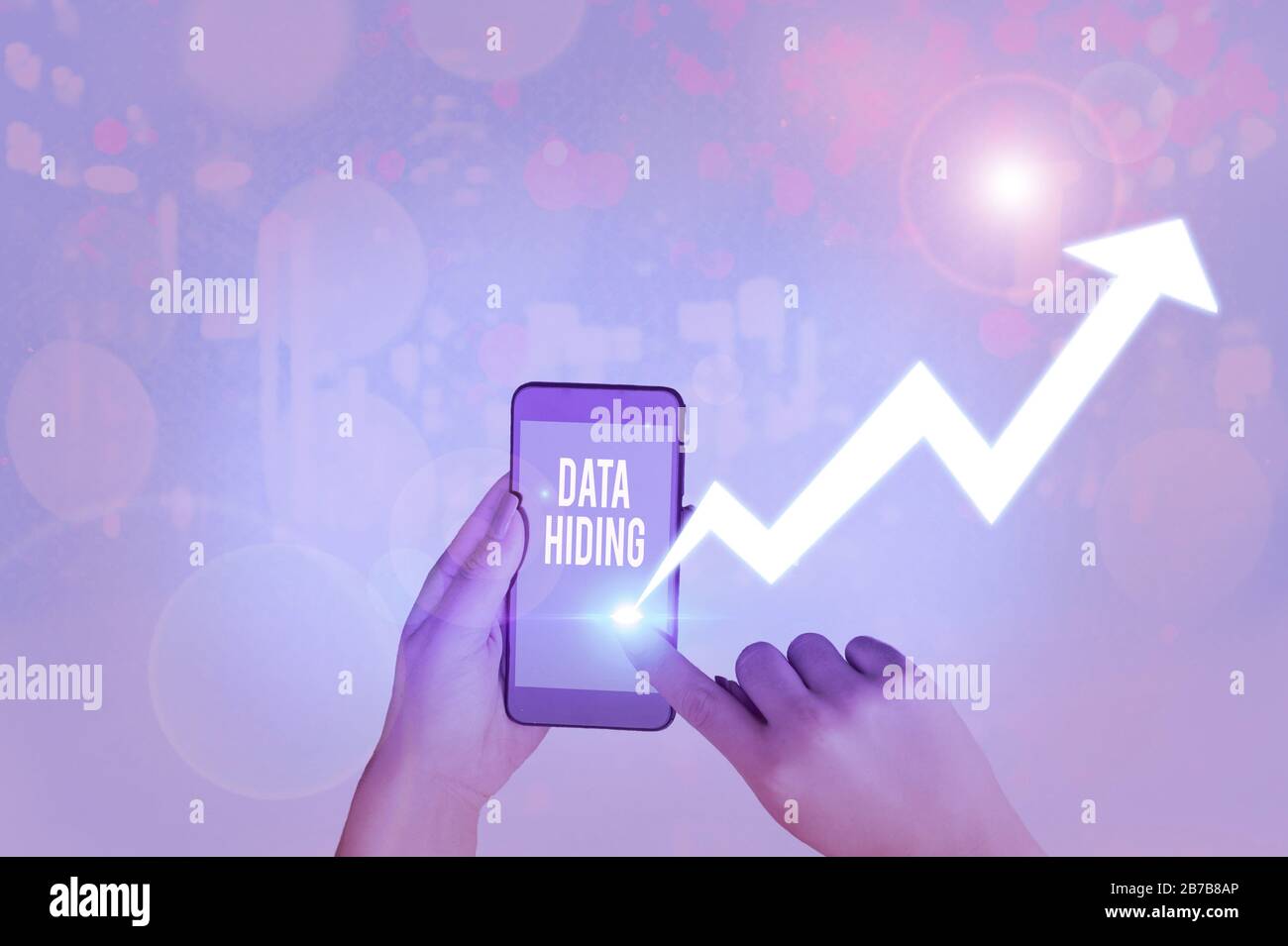 Handwriting text Data Hiding. Conceptual photo Secretly embedding data in graphics images and ...