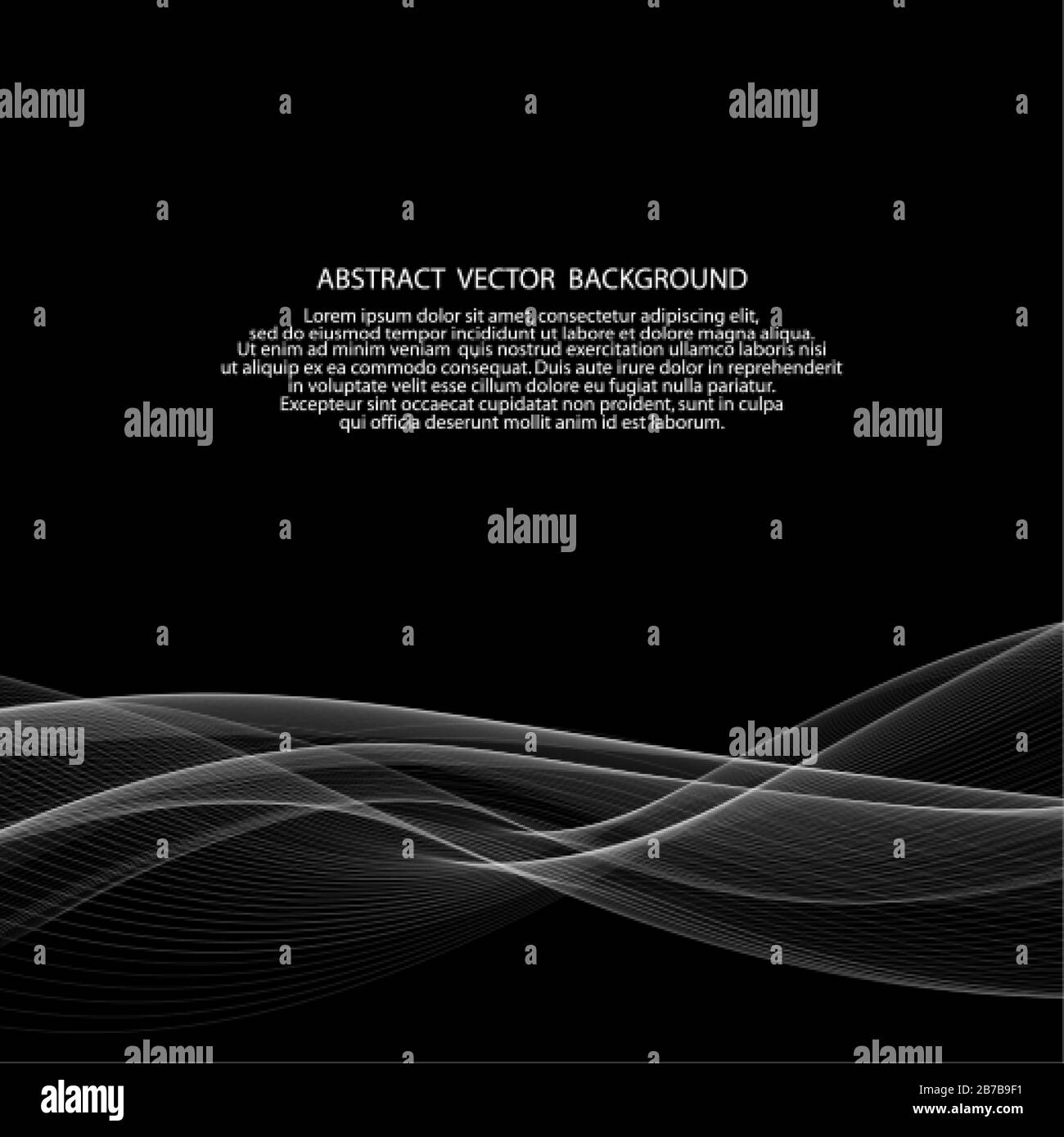 abstract smoky wave. vector lines Stock Vector Image & Art - Alamy