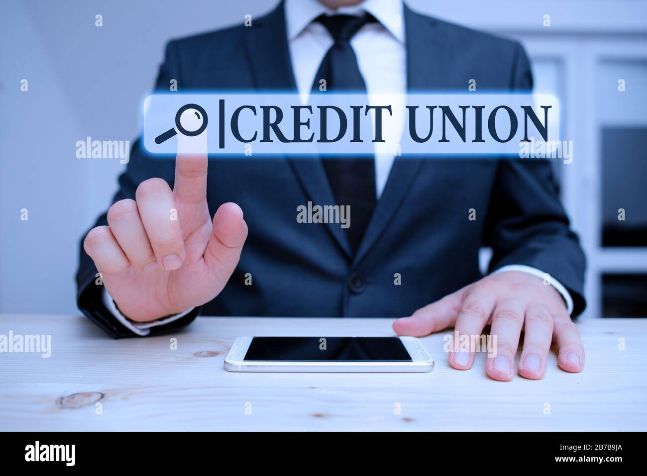 Word writing text Credit Union. Business photo showcasing cooperative ...