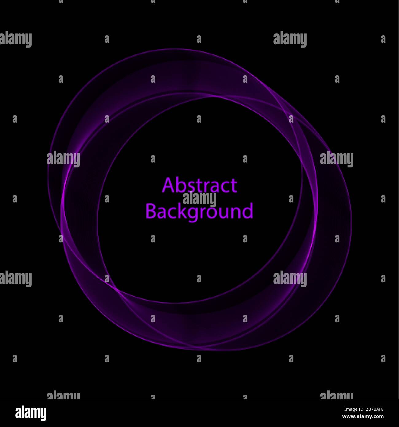 purple neon circle. abstract vector illustration Stock Vector Image ...