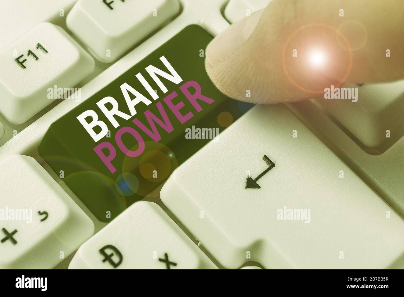 Word writing text Brain Power. Business photo showcasing Ability to ...