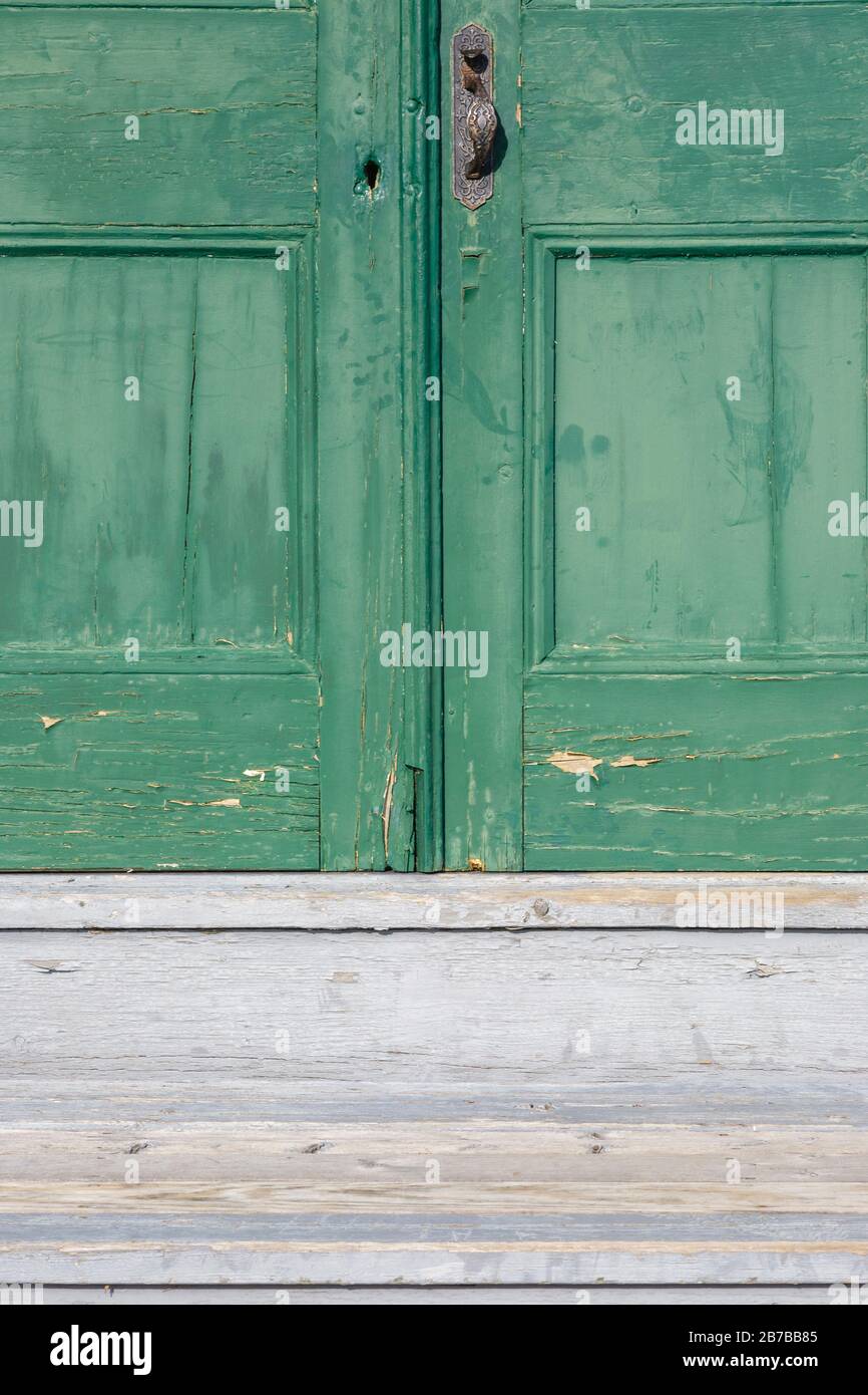 Alna Meeting House in Alna, Maine during the autumn months. Built in ...