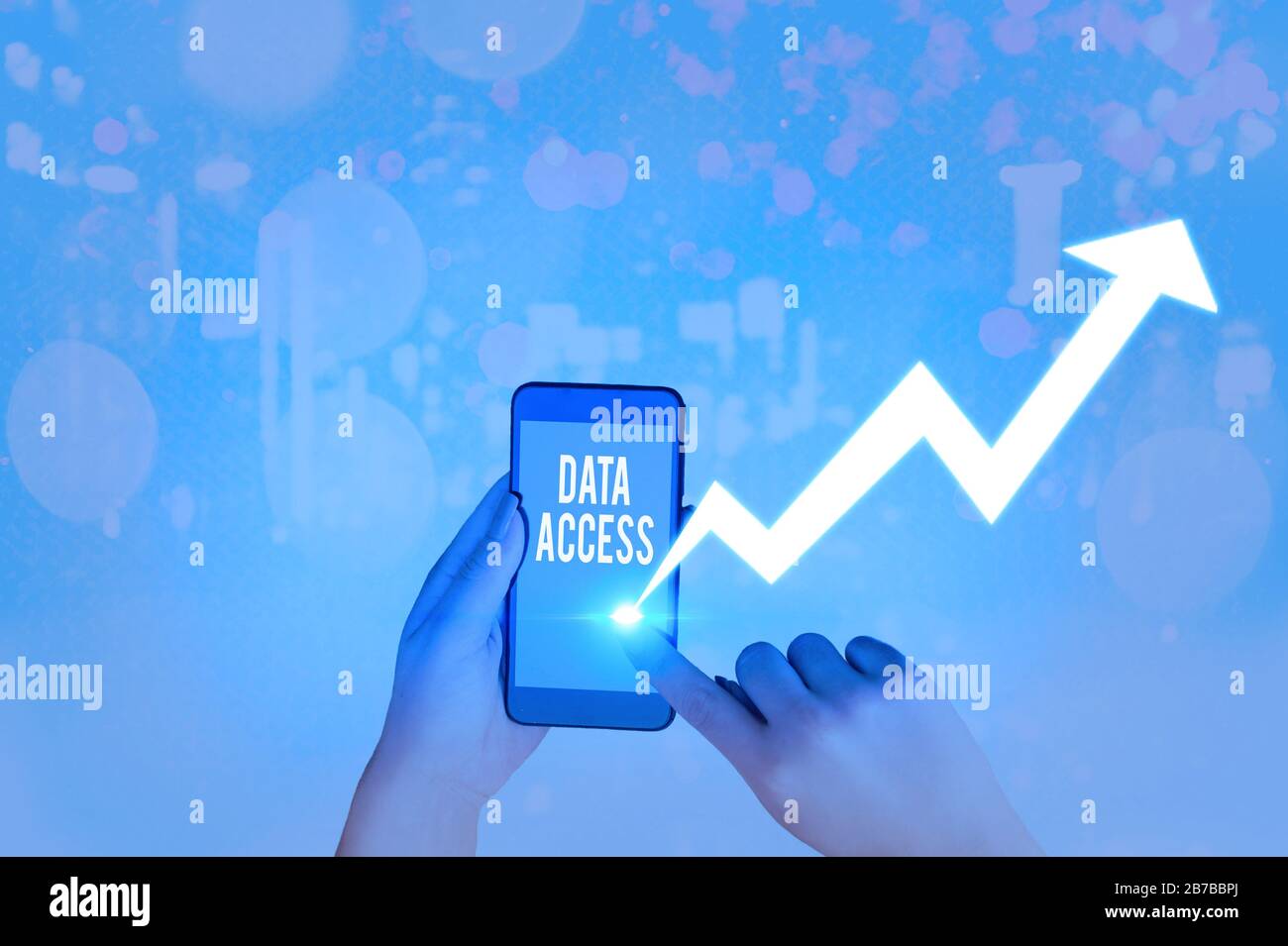 Handwriting text Data Access. Conceptual photo a user s is ability to access data stored within ...