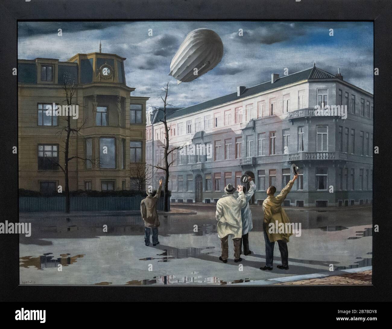 de Zeppelin door Carel Willink Stock Photo - Alamy