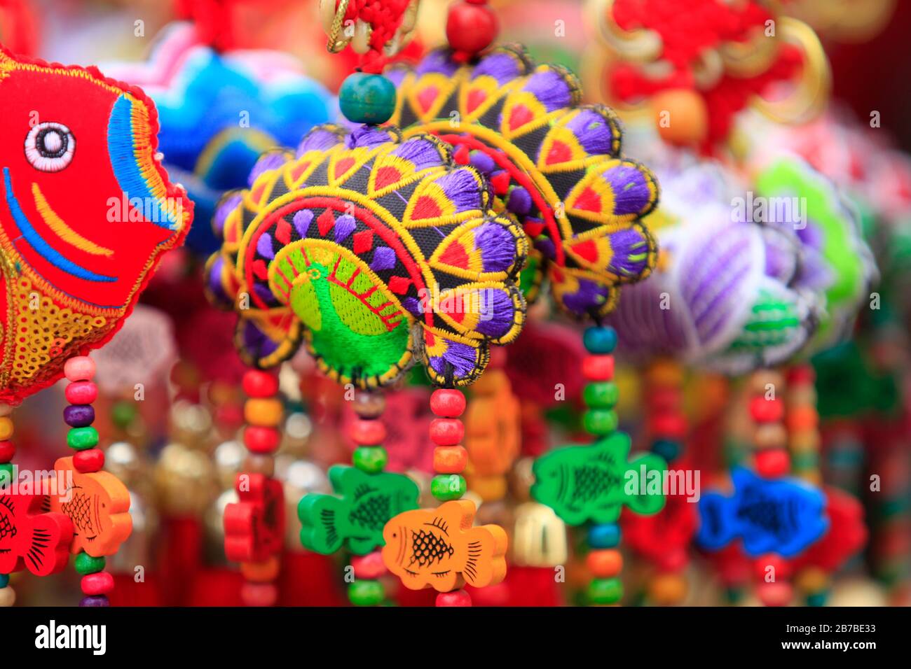 Traditional Chinese handicrafts, Chinese manual pendant Stock Photo - Alamy