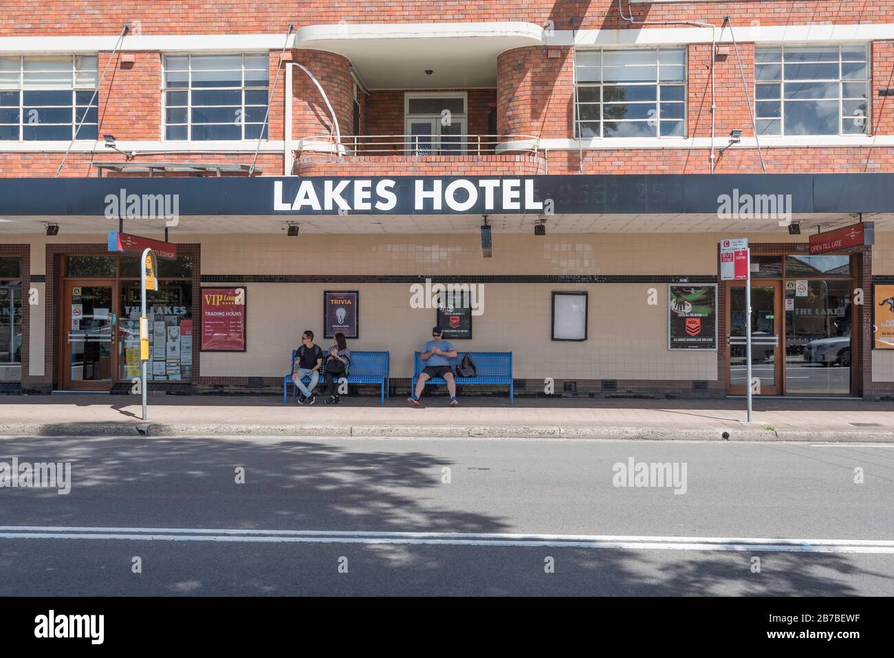 The 1938 built, Interwar streamlined Functionalist style hotel built by ...