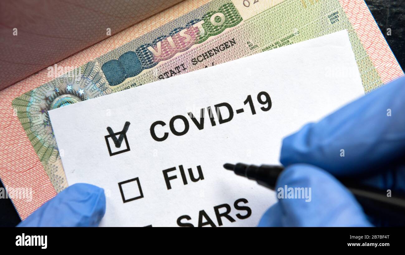 Passport stamp italy hi-res stock photography and images - Alamy