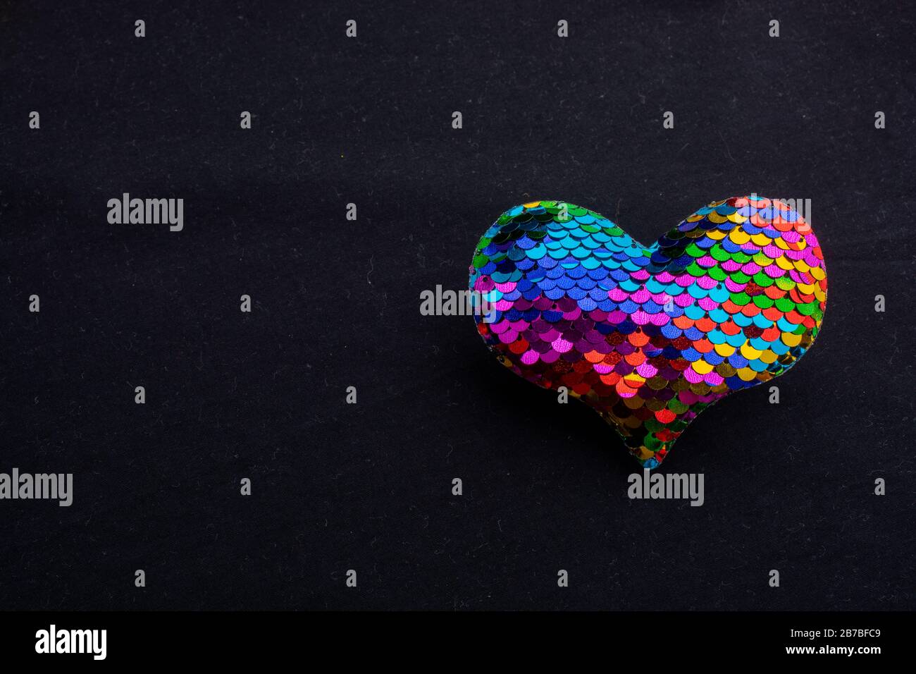 Heart shaped object in view as love conception Stock Photo - Alamy