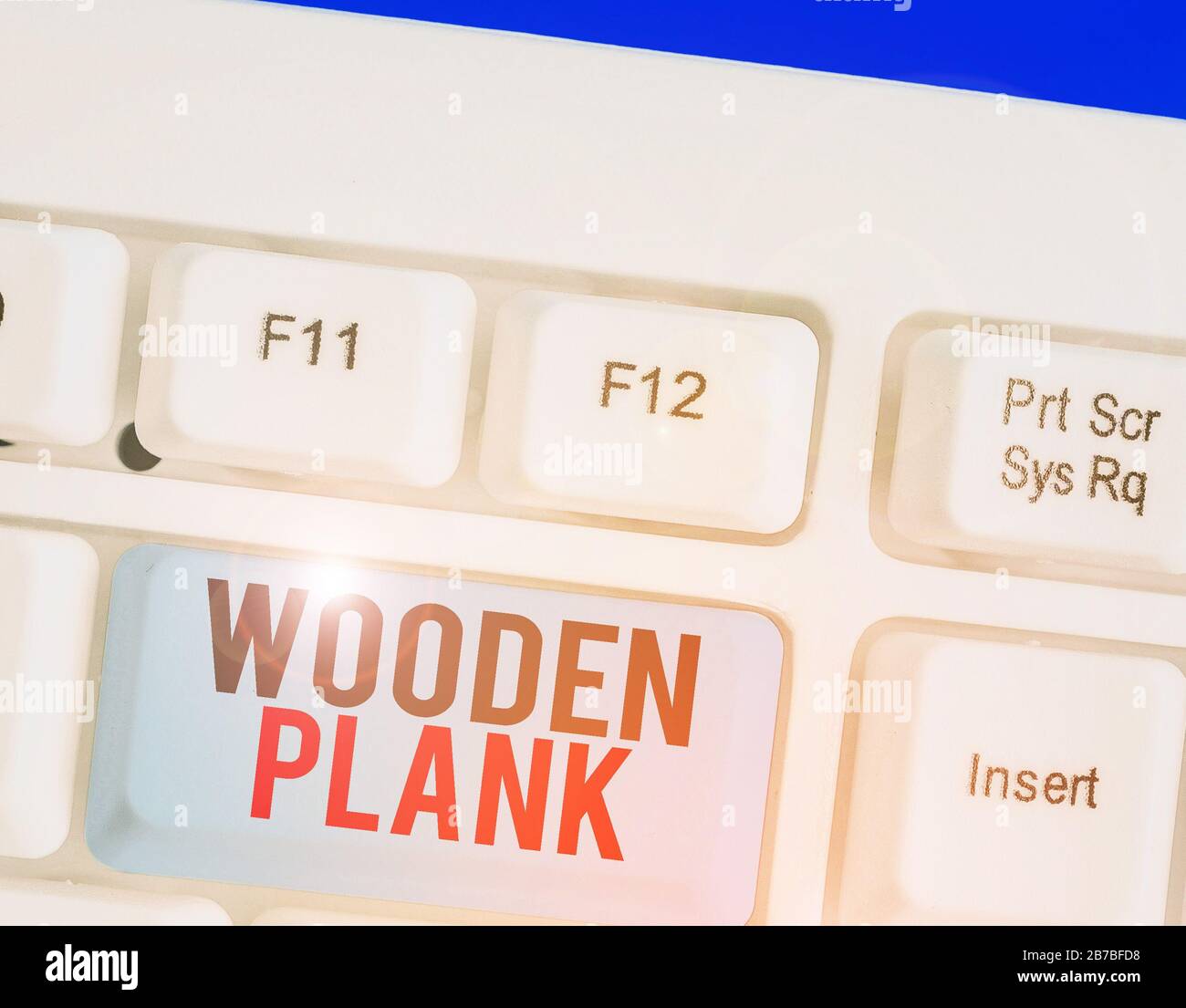 Handwriting text writing Wooden Plank. Conceptual photo wood or similar ...