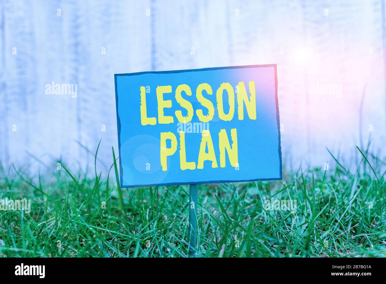 Conceptual hand writing showing Lesson Plan. Concept meaning a teacher ...