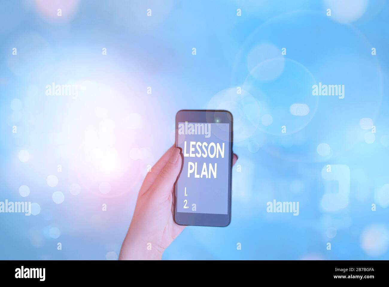 Handwriting text writing Lesson Plan. Conceptual photo a teacher s is ...