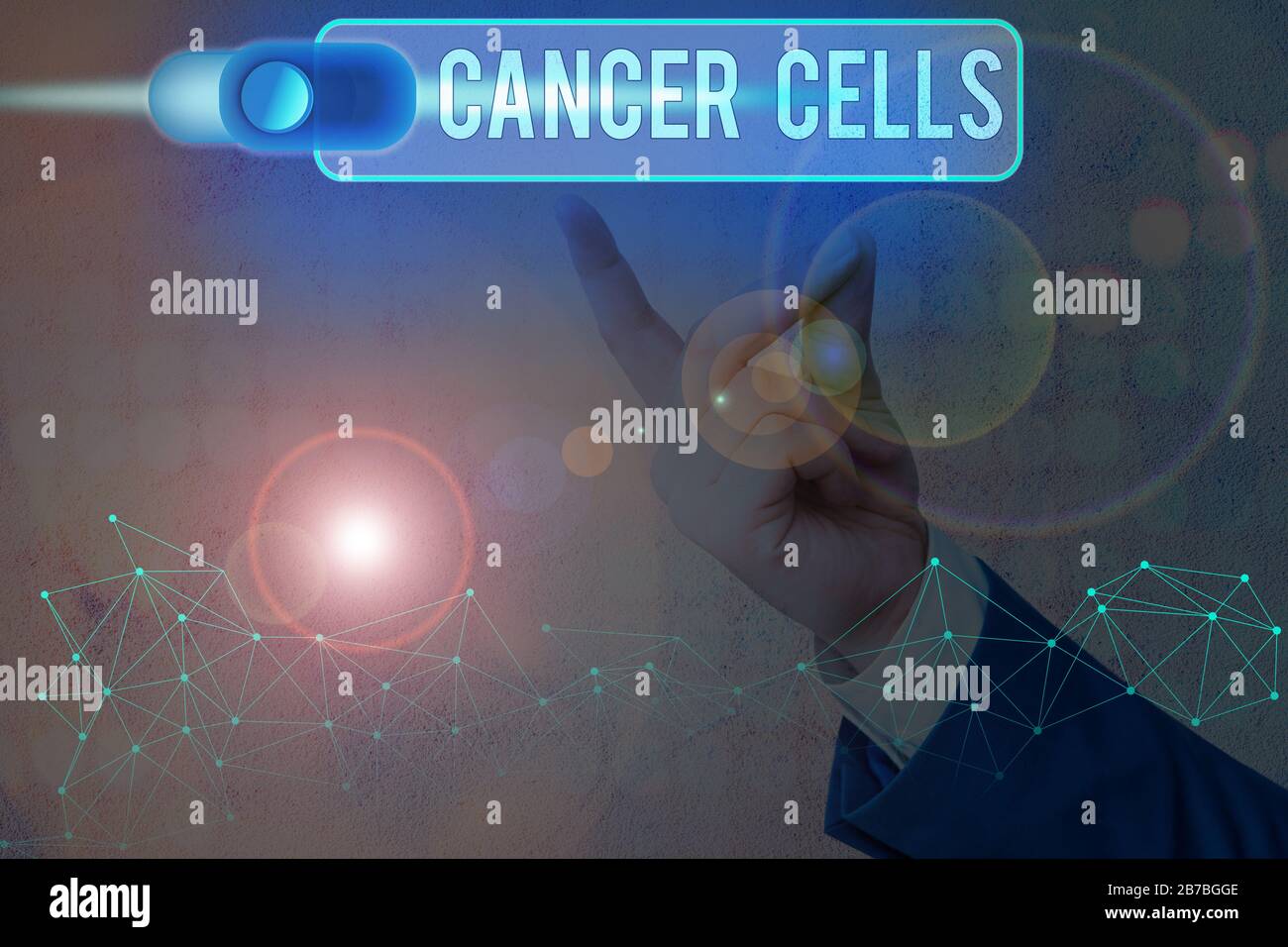 Conceptual hand writing showing Cancer Cells. Concept meaning forming ...