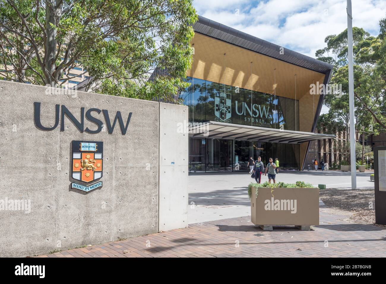 The 1960's designed Sir John Clancy Auditorium at the University of New ...