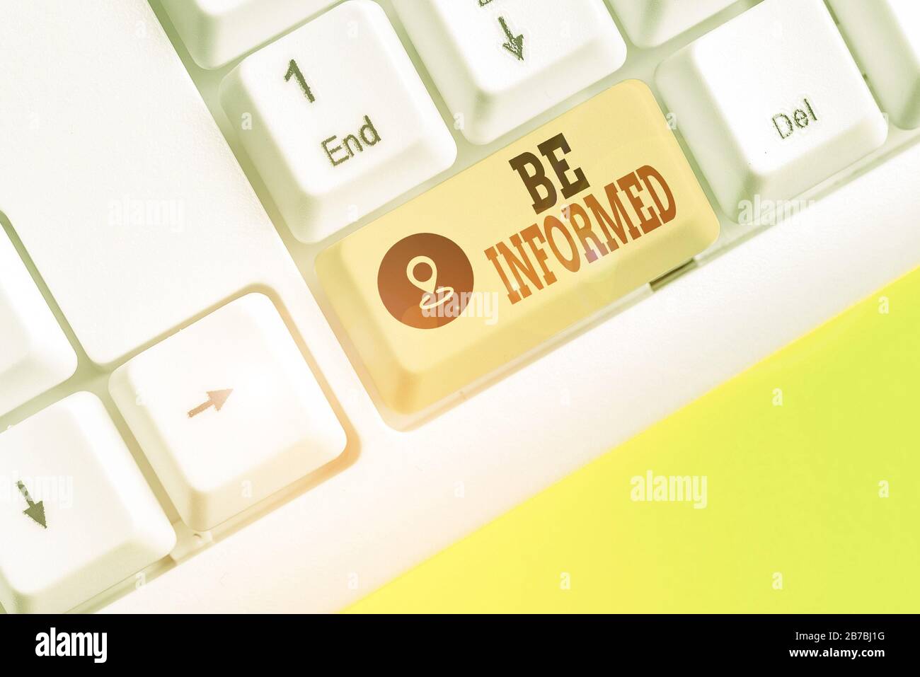 Handwriting text writing Be Informed. Conceptual photo having or ...