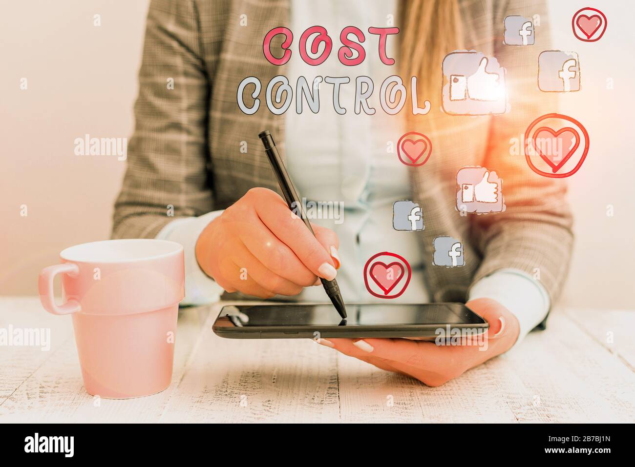 Conceptual hand writing showing Cost Control. Concept meaning practice ...