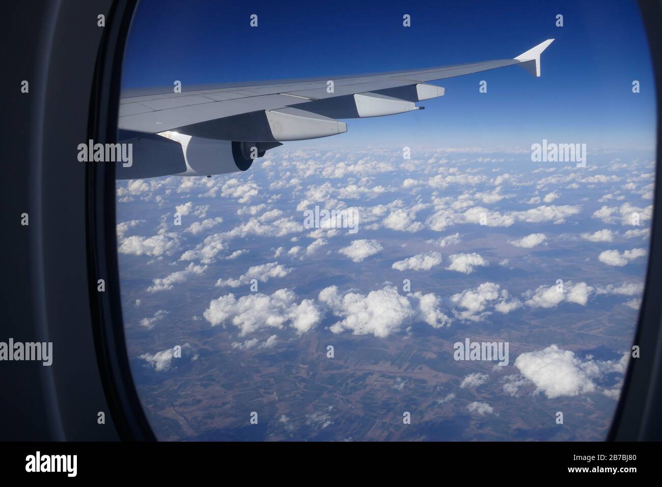 Aerial view from plane hi-res stock photography and images - Alamy