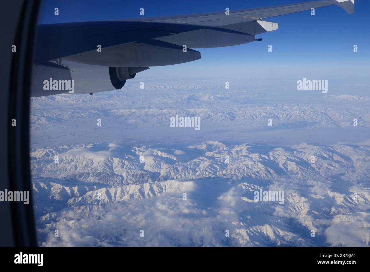 Aerial view snow beautiful hi-res stock photography and images - Alamy