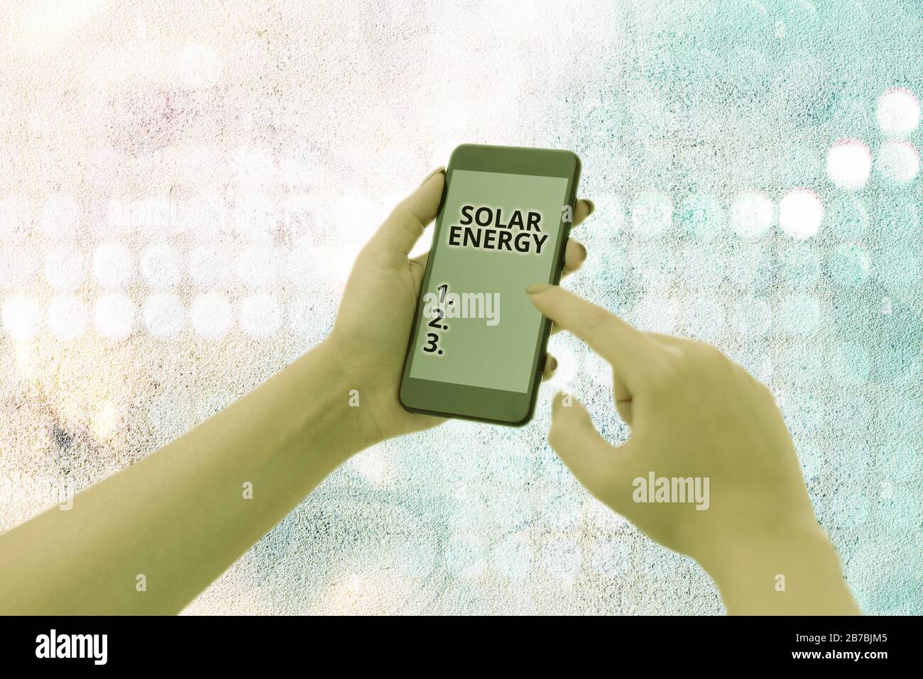 Electricity from solar radiation hi-res stock photography and images ...