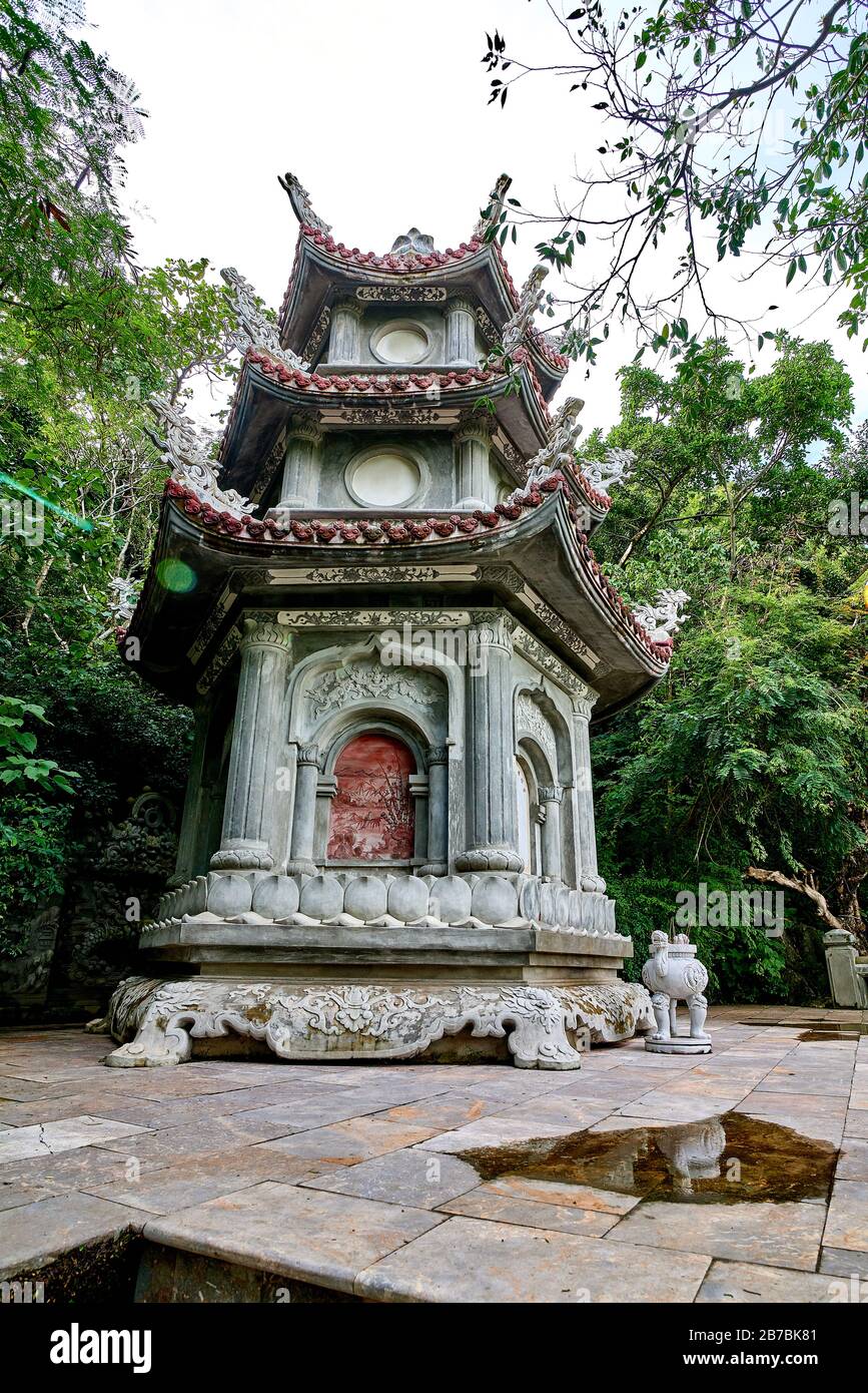 Pagoda in the marble mountains hi-res stock photography and images - Alamy