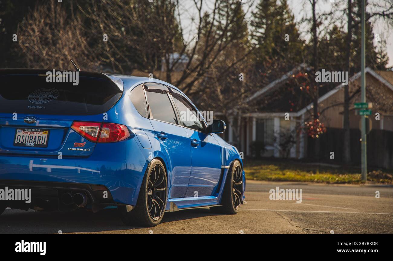 Subaru Impreza Hatchback Wrx Modified