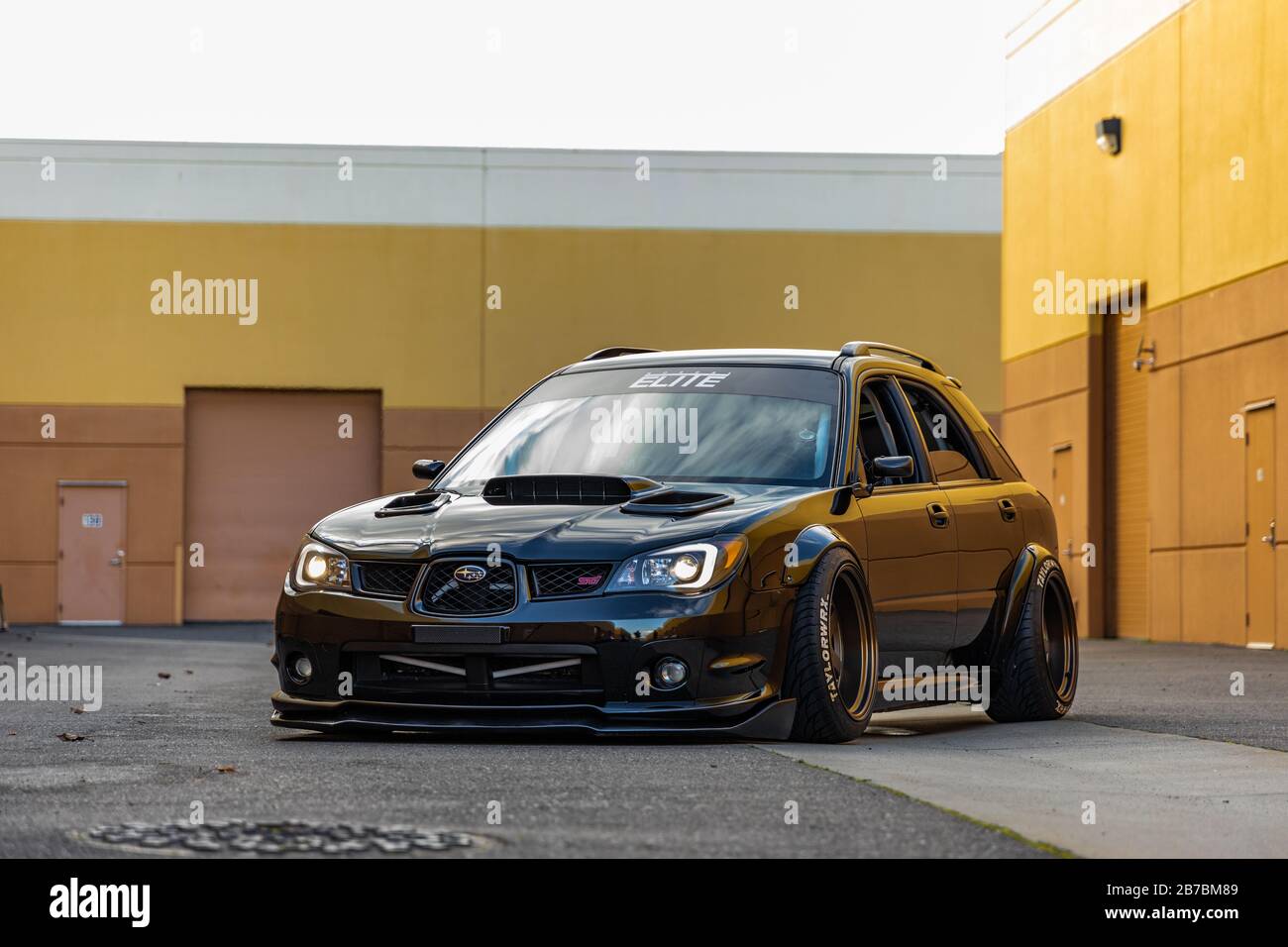 Subaru wrx modified hi-res stock photography and images - Alamy