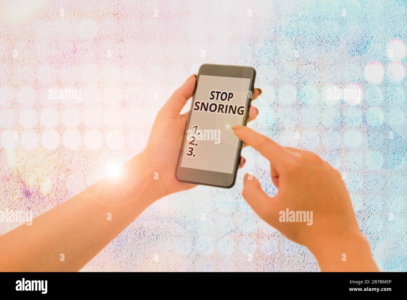 Snoring Solution High Resolution Stock Photography and Images - Alamy