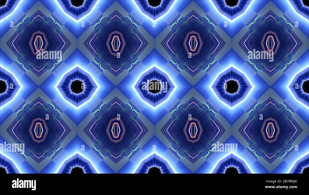 seamless abstract futuristic pattern 3d rendering illustration Stock Photo - Alamy