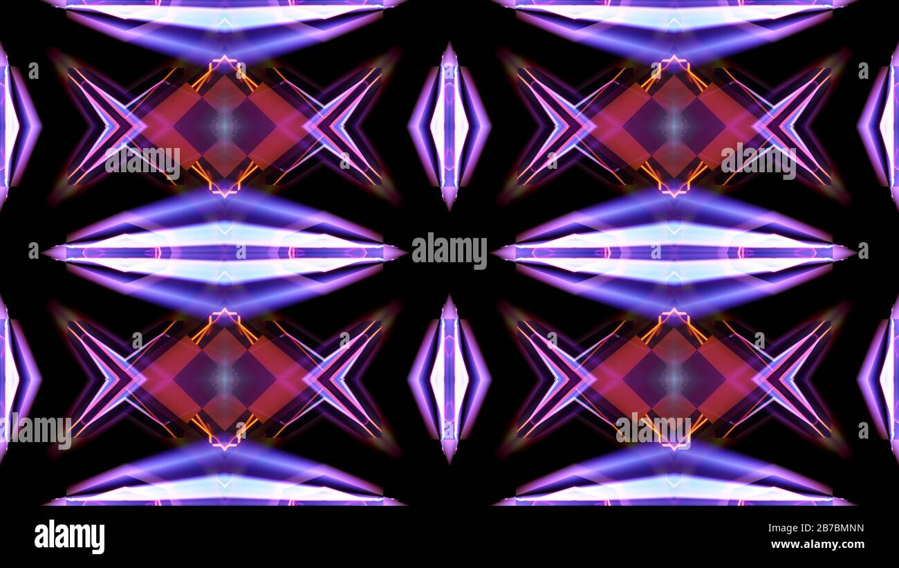 seamless abstract futuristic pattern 3d rendering illustration Stock ...