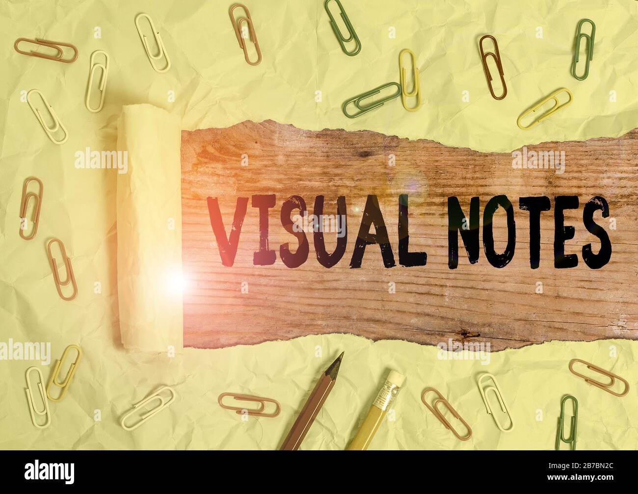 Text sign showing Visual Notes. Business photo showcasing process of ...