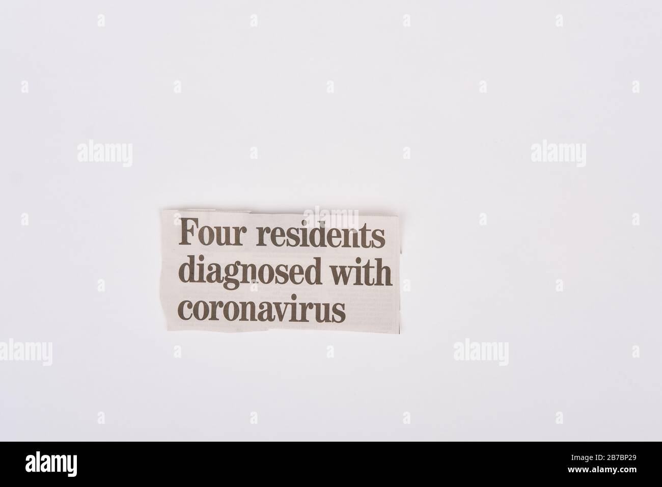 Covid Headlines Newspaper High Resolution Stock Photography and Images ...