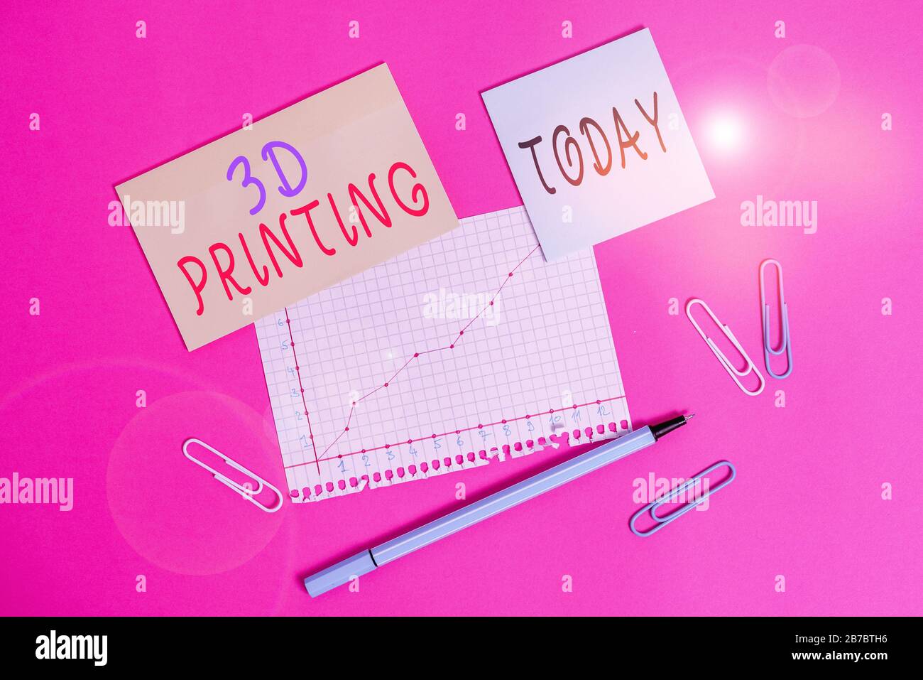 Word writing text 3D Printing. Business photo showcasing making a ...